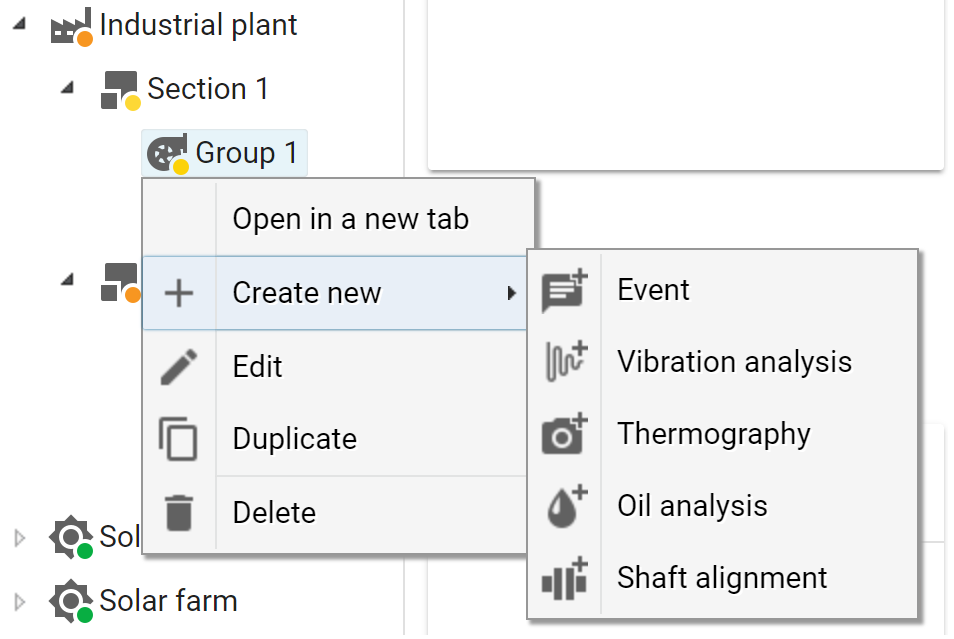 New Asset Hierarchy Tree Contextual Menu | Power-MI